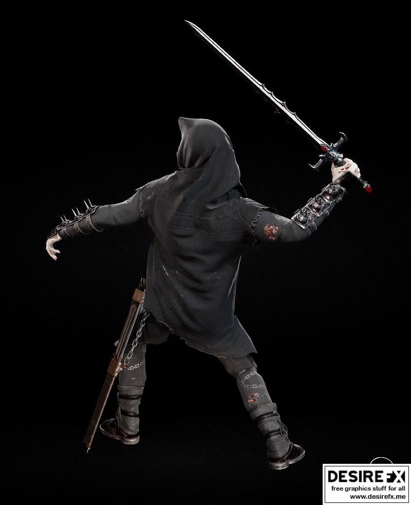 Desire FX 3d models | Death with a sword