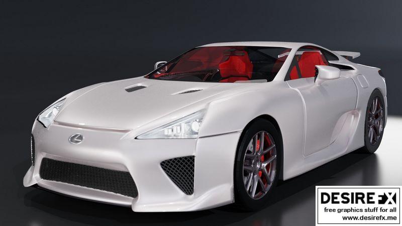 Desire FX 3d models | Lexus Lfa