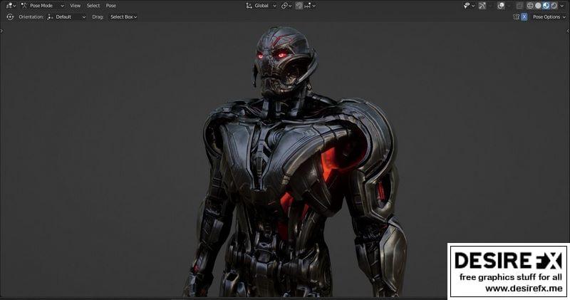 Desire FX 3d models | Ultron Prime from Avengers Age of Ultron