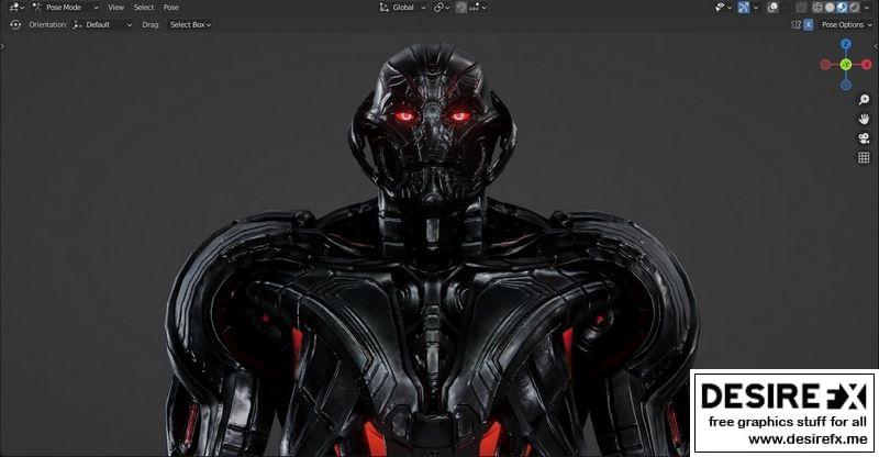 Desire FX 3d models | Ultron Prime from Avengers Age of Ultron