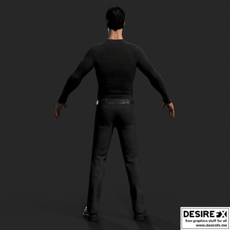 Desire FX 3d models | Neo from Matrix movie