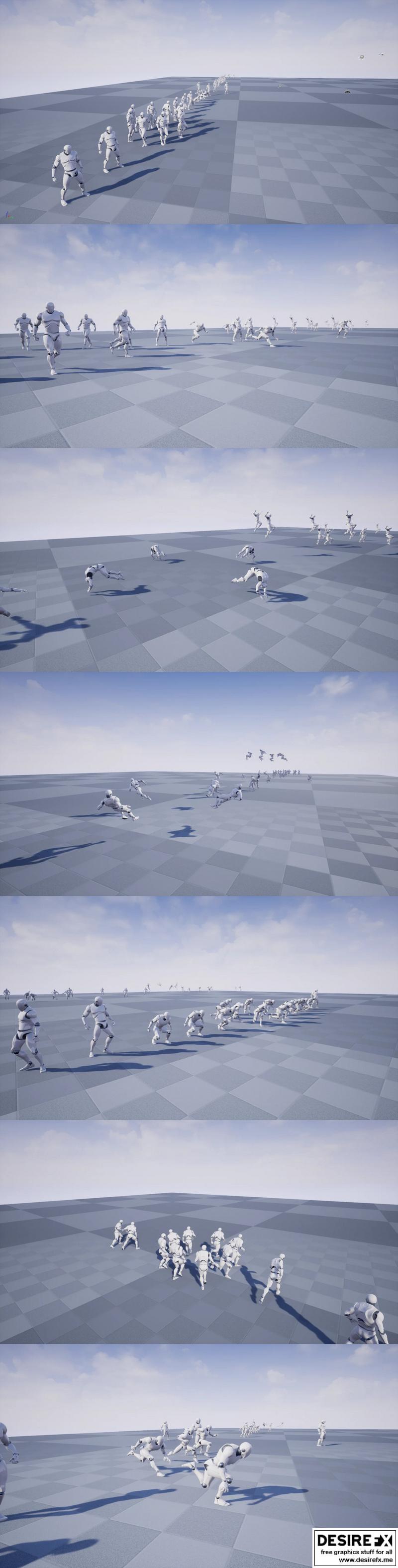 Desire FX 3d models | Basic Moving Animation Set Desire FX 3d models | Basic Moving Animation Set
